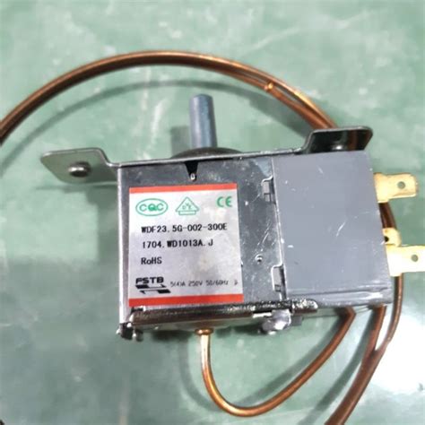 Jual Thermostat Sensor Suhu Kulkas Showcase Soces Original 3 Socket Shopee Indonesia