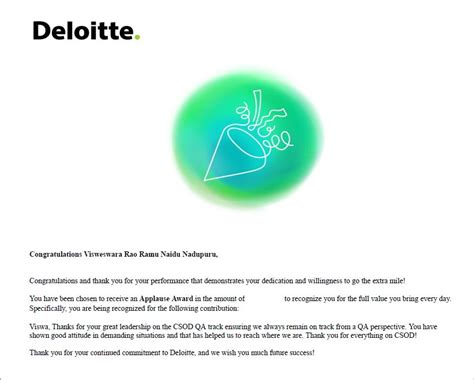 Visweswara Rao Nadupuru On Linkedin Deloitteusi