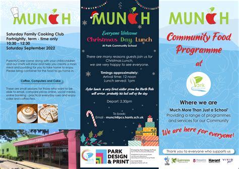 Munch Community Food Program Oaklands Catholic School And Sixth Form