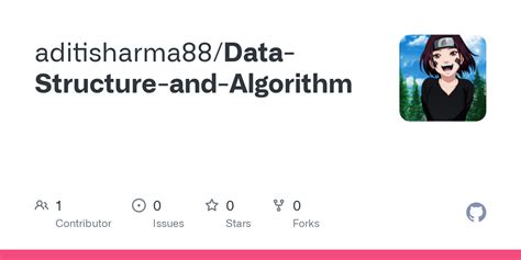 Github Aditisharma Data Structure And Algorithm