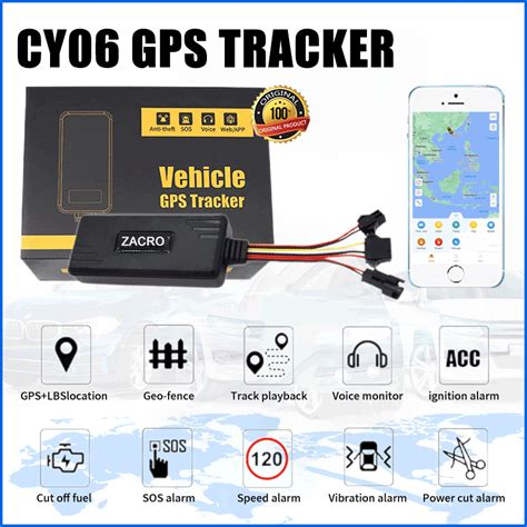 Jual Cy06 Gps Tracker Gps Mobil Gps Tracker Motor Mobil Gratis Server