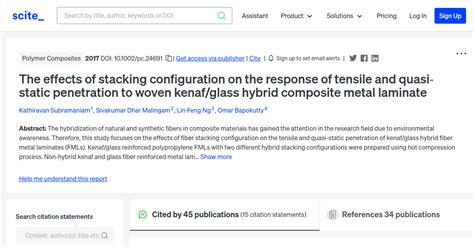 The Effects Of Stacking Configuration On The Response Of Tensile And Quasi‐static Penetration To
