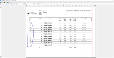 Assembly List In Ascending Order Autodesk Community
