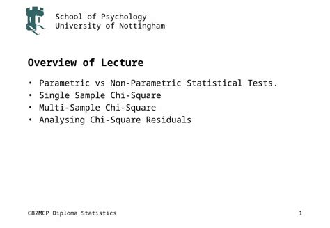 Ppt C82mcp Diploma Statistics School Of Psychology University Of