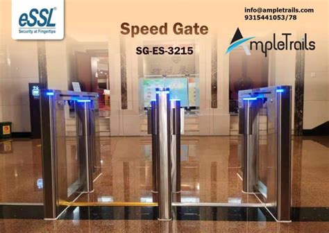Swing Barrier Gates Essl Sg Es 3215 Supplier Of High Speed Swing