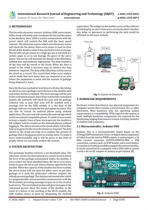 irjet effective garbage management system based on iot pdf