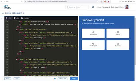 Bala Varun Chary Chepuri On Linkedin 30daysofcode Day Nxtwave Ccbp
