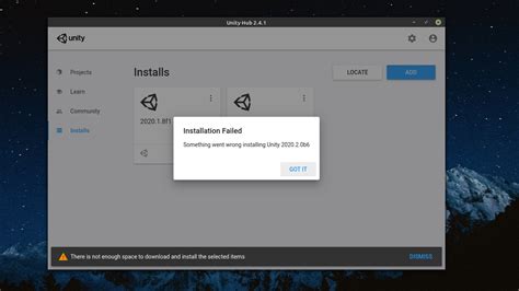 Can T Add New Unity Installations Issue Flathub Unity UnityHub GitHub