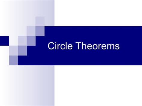 Circle Theorempptx