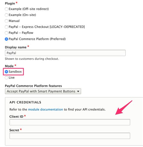 Paypal Commerce Platform Setup Commerce Paypal Drupal Wiki Guide On