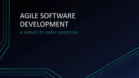 Agile Software Development Pptx