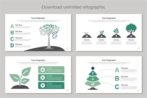 Tree Infographic Google Slide Layout Templates Presentation Template
