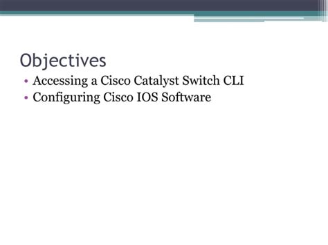 ccna 200 301 chapter 4 using the command line interface pptx