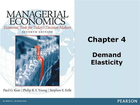 PPT Chapter Demand Elasticity PowerPoint Presentation Free Download ID