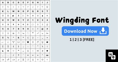 Wingdings Font Download Any Device Windows Mac Android And