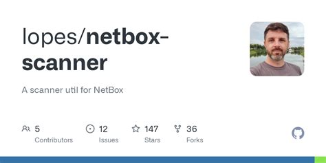 Github Lopesnetbox Scanner A Scanner Util For Netbox