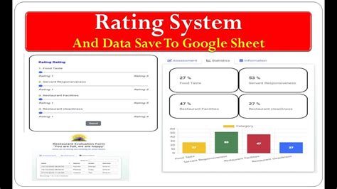 How Do You Create A Online Rating System By Web App Script Youtube