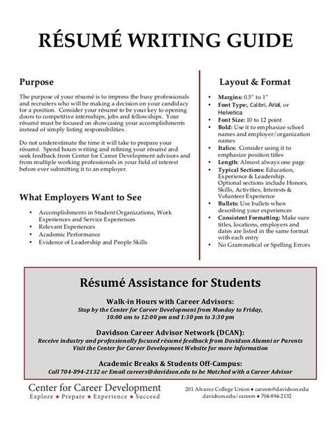 Campus Tour Guide Resume Resume For You
