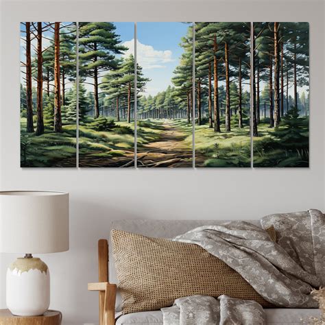 Millwood Pines Pine Tree Whispering Pines I Tree Pine Wall Art Living