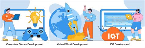 1200 Computer Game Programming Stock Illustrations Royalty Free