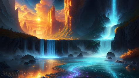 Mana Waterfall By Megalevance On Deviantart