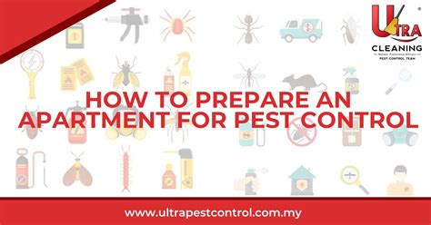 How To Prepare An Apartment For Pest Control - Ultra Pest Control