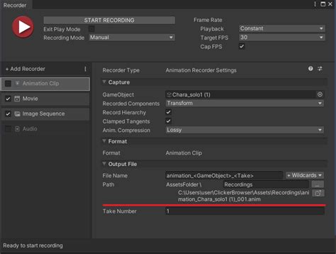 Unity Unity Recorder の基本的な使い方 ひとりでのアプリ開発 Fineの備忘録