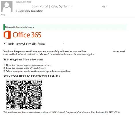 Use Of Qr Codes In Email Phishing Securelist