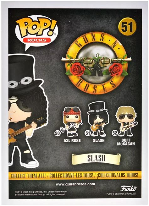 Купить Фигурка Funko Pop Rocks Guns N Roses Slash 51 в Мосигре