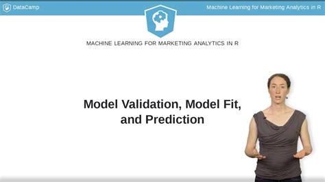R Tutorial Model Validation Model Fit And Prediction Youtube