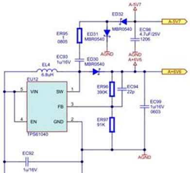 TPS61040 Positive And Negative Output Voltage Level Power Management Forum Power Management