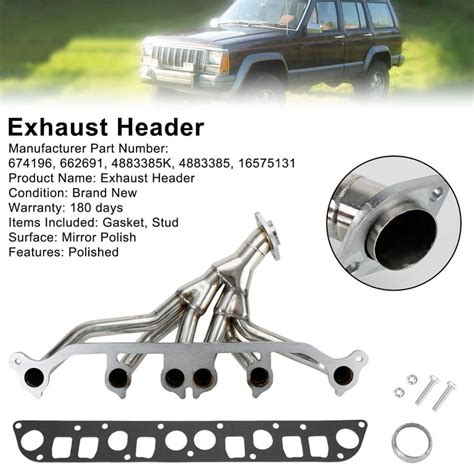 Jeep Cherokee Exhaust Manifold Exhaust Manifold Jeep Grand Cherokee