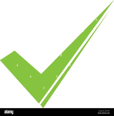 Check Mark Icon Vector Illustration Design Template Stock Vector Image Art Alamy