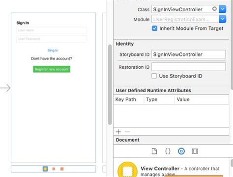 Ios How To Move From One Viewcontroller To Another In A Storyboard