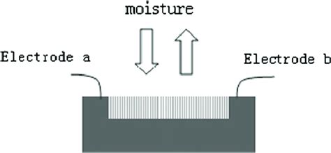 principle model of humidity sensor developed download scientific diagram