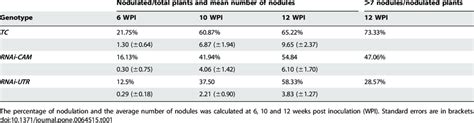 Actinorhizal Nodulation In Transgenic Control 23 Tc And Cgccamk Knock