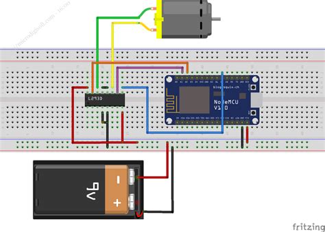 Interface L298n Dc Motor Driver Ic With Esp8266 Nodemcu