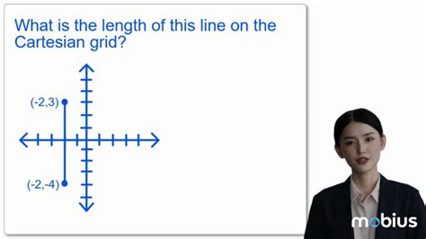 Cartesian Grid Line Length From Coordinates Mobius Math Academy