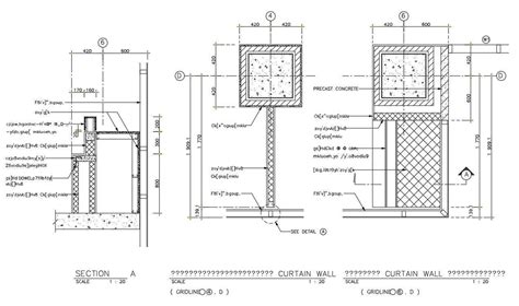 Section View Of The Distillation Cooling Tower Basin Has Given In The