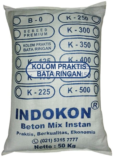 Solusi Kolom Praktis Bata Ringan Untuk Dinding Beton Instan Indokon And Mortar Indokon
