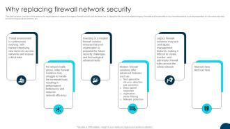 Firewall Migration Proposal Why Replacing Firewall Network Security PPT Slide