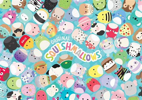Buffalo Games Squish Mallow Squishmallow Friends 300 Piece Jigsaw Puzzle For
