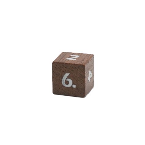 Deku Seed 7 Piece Dnd Dice Set Wood Rpg Gaming Dice