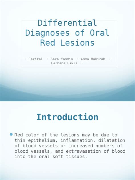 PDF Differential Diagnoses Of Red Lesions DOKUMEN TIPS