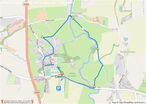 Lacock Village Abbey And Surrounds