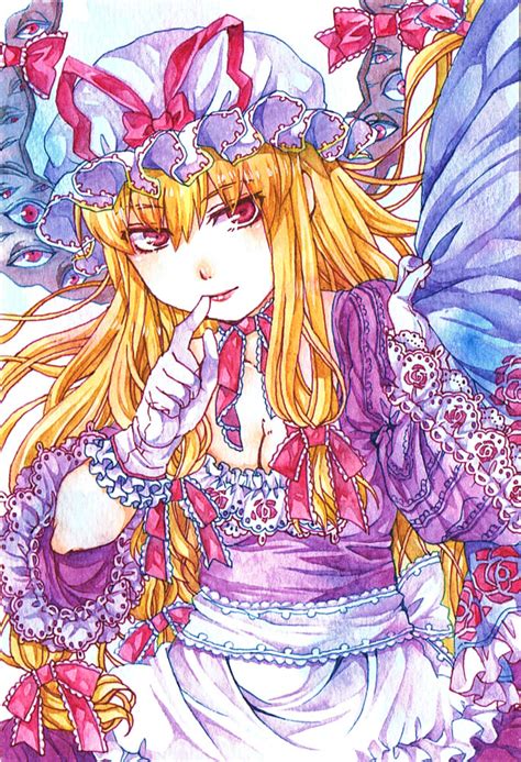 Yakumo Yukari Touhou Drawn By N Mix Danbooru