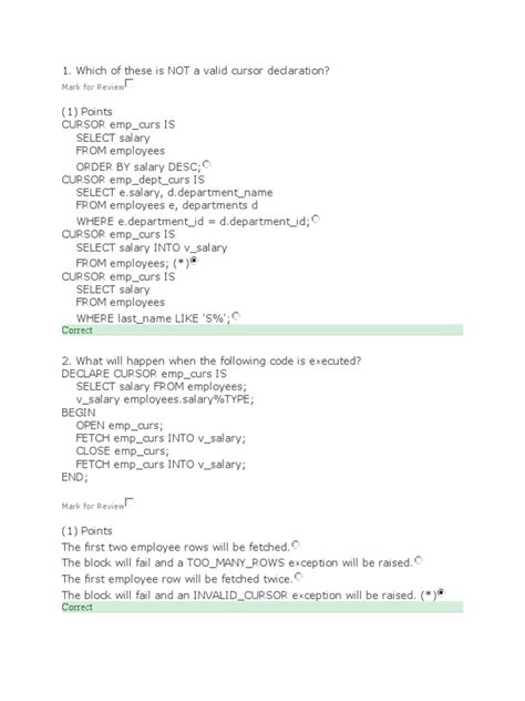 quiz 5 pdf pl sql control flow
