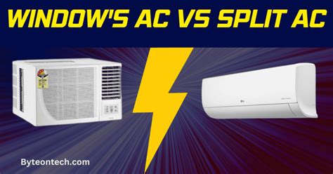 Window AC Vs Split AC