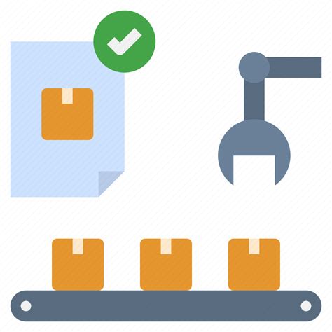 Scale Up Factory Approve Production Automation Industry Icon Download On Iconfinder