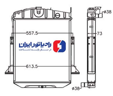 کامیون بنز 3 تن خاور بلند رادیاتور ایران